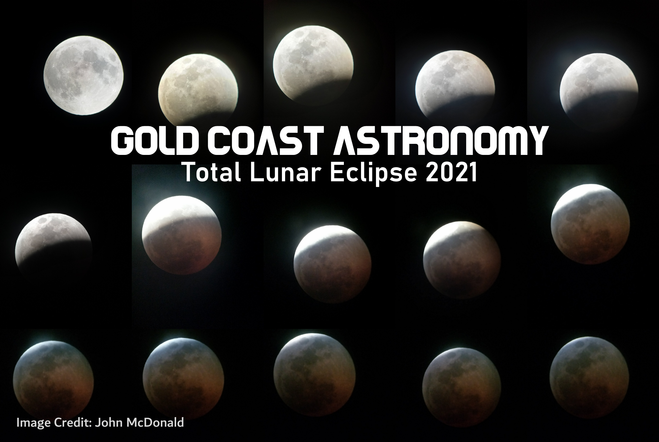 Total Lunar Eclipse 2021 | Gold Coast Astronomy